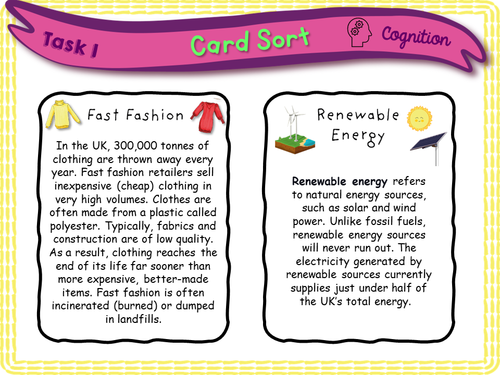 Sustainability | Teaching Resources