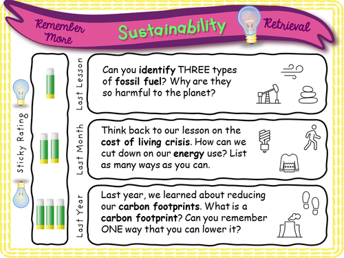 Sustainability | Teaching Resources