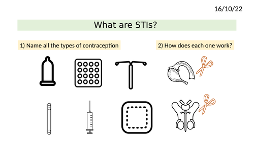 STI - sexually transmitted diseases KS3 and KS4 | Teaching Resources