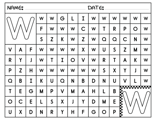 Alphabet Letter Identification | Alphabet Maze Worksheets w | Letter ...
