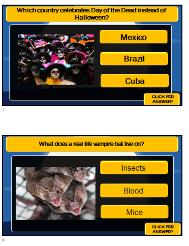 Halloween Quiz | Teaching Resources