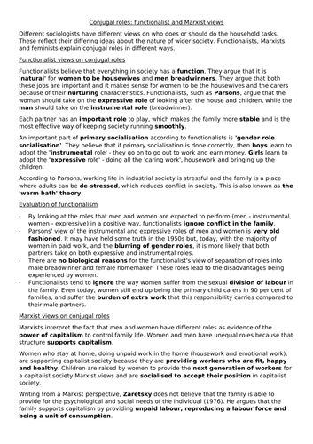 GCSE Sociology AQA Families unit | Teaching Resources