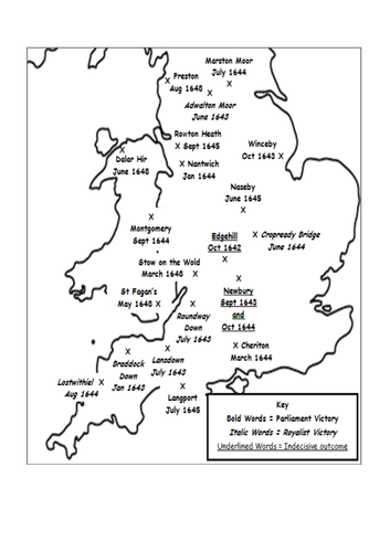 Full scheme of work for Charles I and Civil War | Teaching Resources
