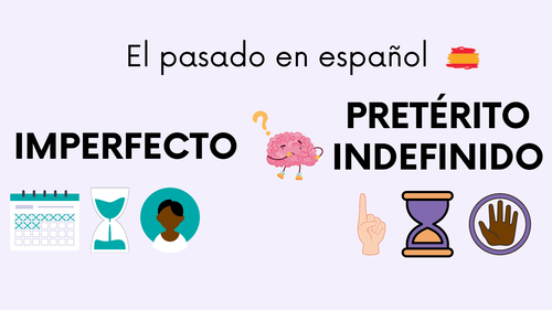 Imperfecto y pretérito indefinido en español | Teaching Resources