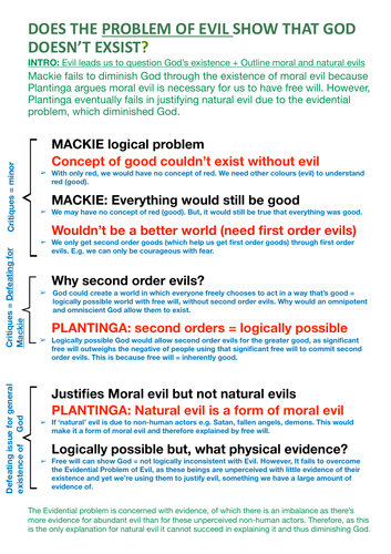 AQA Philosophy A-Level: essay plans for ALL ADVANCED INFO | Teaching ...