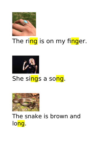 ng - phonics | Teaching Resources ng - phonics | Teaching Resources