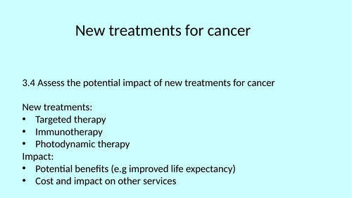 WJEC medical science unit 4 part 1 | Teaching Resources