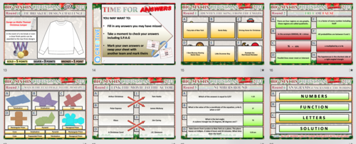 Maths Christmas Quiz | Teaching Resources