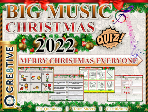 Music Christmas Quiz | Teaching Resources