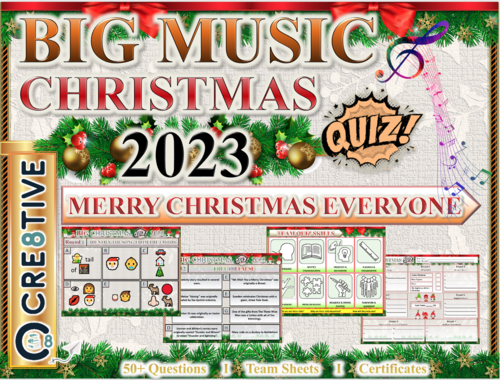 Music Christmas Quiz | Teaching Resources