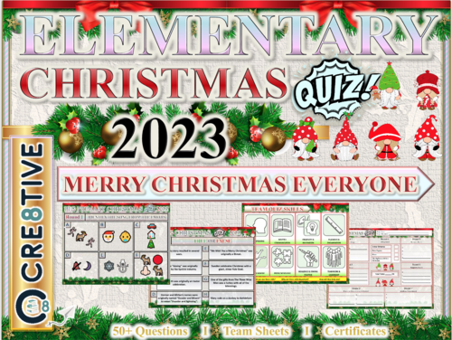 Primary Christmas Quiz | Teaching Resources
