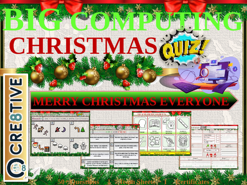 Computing Christmas Quiz | Teaching Resources