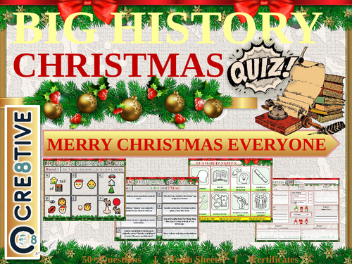 History Christmas Quiz | Teaching Resources