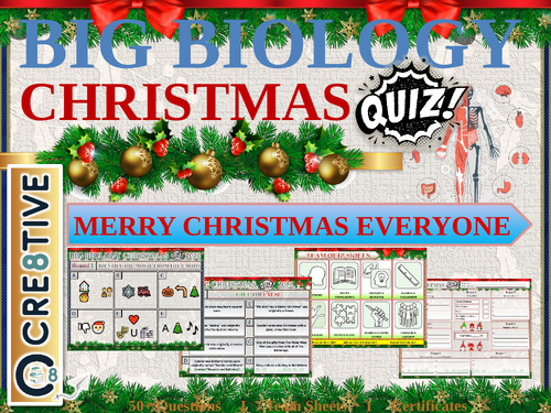 Biology Christmas Quiz | Teaching Resources