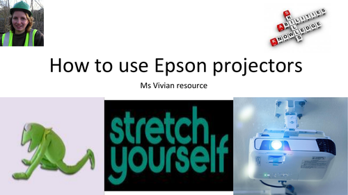 How to use Epson projectors- guide for teachers | Teaching Resources