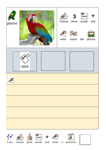 Pirate Vocab Activity for P levels /Stage 1 Wigit Symbols SEN MLD SLD ...