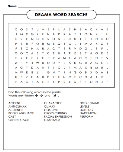 Drama cover lesson ideas for KS3 | Teaching Resources