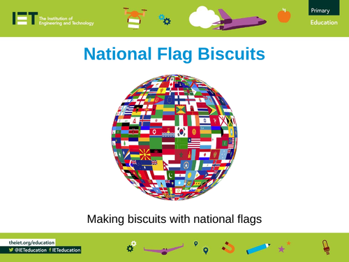 Make international flag biscuits | Teaching Resources