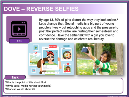 Body Positivity + Body Image PSHE | Teaching Resources