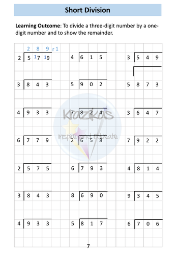Division Workbook - Functional Skills Maths - Entry Level 3 | Teaching ...
