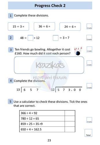 Division Workbook - Functional Skills Maths - Entry Level 3 | Teaching ...