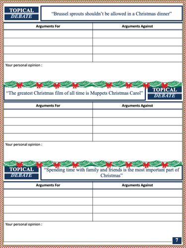 Christmas Tutor Time Activity Pack | Teaching Resources