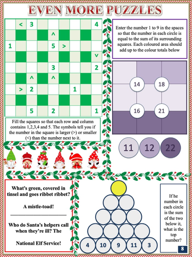 Christmas Tutor Time Activity Pack | Teaching Resources