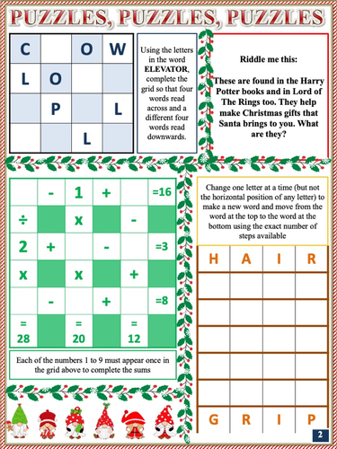 Christmas Tutor Time Activity Pack | Teaching Resources