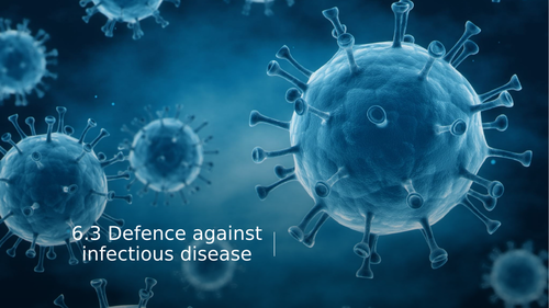 IBDP Biology chapter 6.3 Defence against infectious diseases | Teaching ...