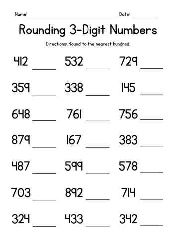 Place Value, Expanded Form, Rounding, Ordering and Comparing Numbers ...