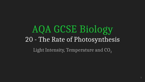 AQA GCSE Biology Presentations Chapter 4 - Bioenergetics | Teaching ... AQA GCSE Biology Presentations Chapter 4 - Bioenergetics | Teaching ...