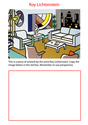 Roy Lichtenstein | Teaching Resources