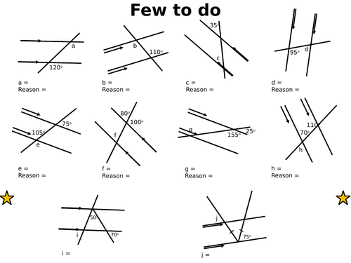 Parallel lines | Teaching Resources