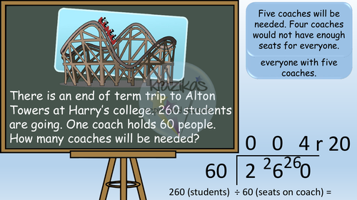 Functional Skills Maths - Entry Level 3 - Division PowerPoint Lesson ...