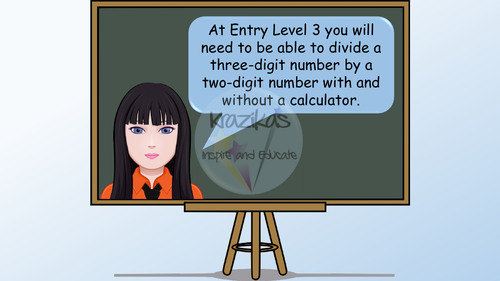 Functional Skills Maths - Entry Level 3 - Division PowerPoint Lesson ...