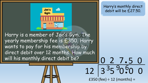 Functional Skills Maths - Entry Level 3 - Division PowerPoint Lesson ...