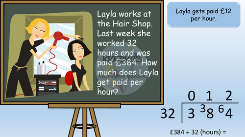 Functional Skills Maths - Entry Level 3 - Division PowerPoint Lesson ...