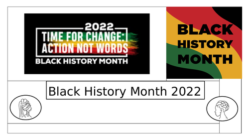 Black History Month Assembly 2022 | Teaching Resources