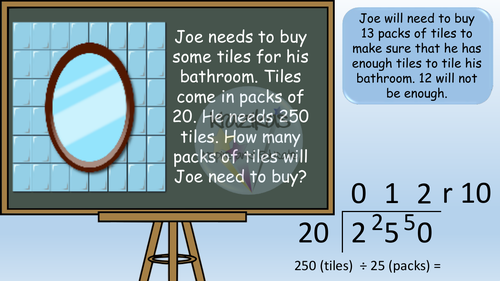 Division - PowerPoint Lesson and Workbook - Functional Skills Maths ...