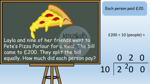 Division - PowerPoint Lesson and Workbook - Functional Skills Maths ...