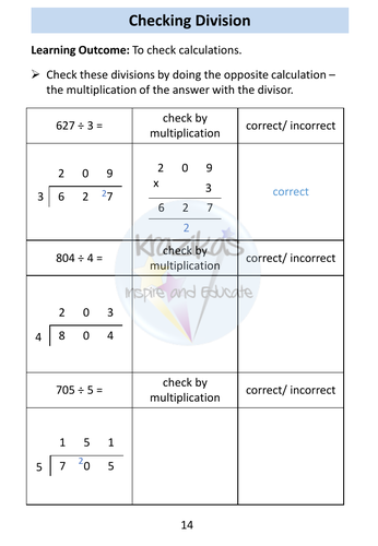 Division - PowerPoint Lesson and Workbook - Functional Skills Maths ...