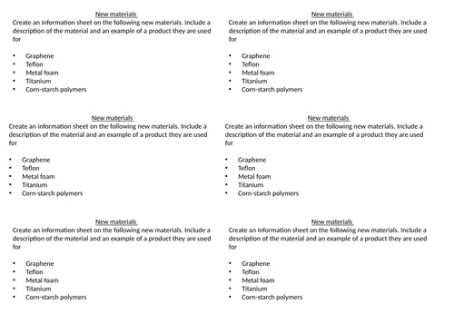 D&T- 26 Design Theory revision / homework's KS3& GCSE | Teaching Resources