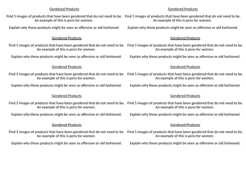 D&T- 26 Design Theory revision / homework's KS3& GCSE | Teaching Resources
