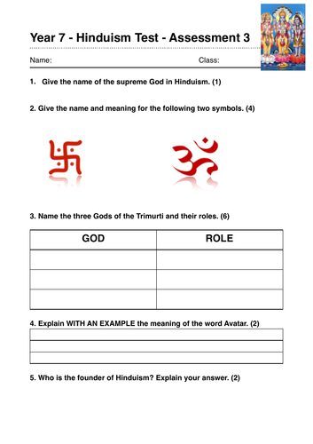 KS3 RE assessment pack | Teaching Resources