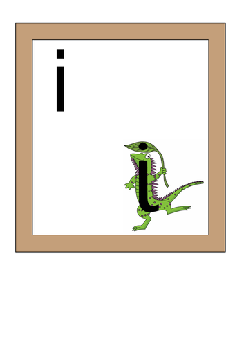 Little Wandle alphabet cards | Teaching Resources