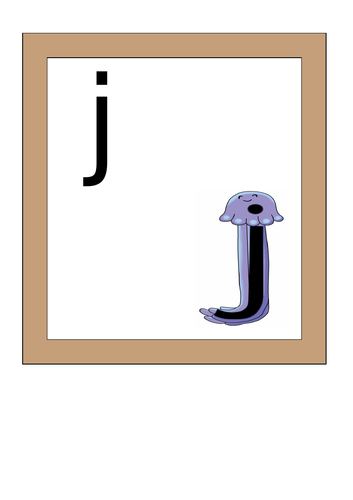 Little Wandle Alphabet Cards C5C