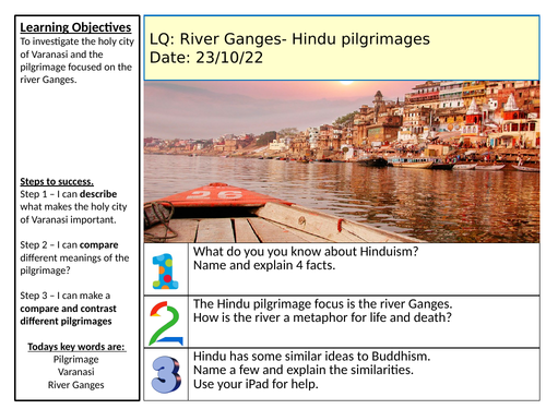 The nature of pilgrimage- scheme of work and lessons | Teaching Resources