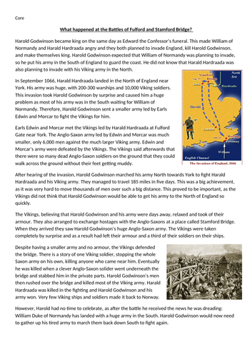 Battle of Hastings and the Norman Conquest | Teaching Resources
