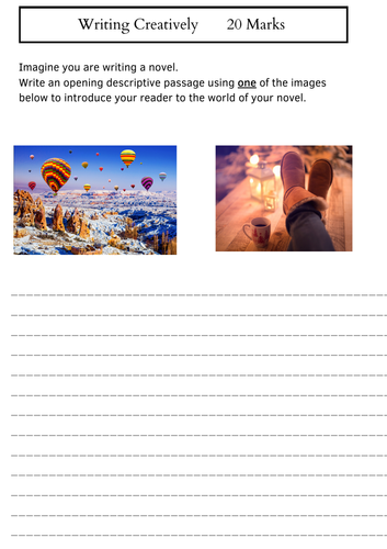 Creative Writing Winter Prompt | Teaching Resources