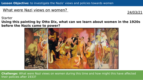 Edexcel: Weimar and Nazi Germany 9-1 | Teaching Resources